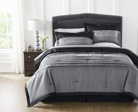 Springmaid Bed-In-A-Bag, 8 Piece - Silver Heirloom | Walmart Canada