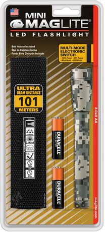 Mini Maglite LED 2-Cell AA Flashlight – Camo | Walmart Canada