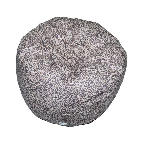 Click here for Boscoman Faux Suede Round Teen Beanbag Chair Two T... prices