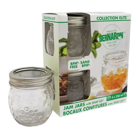 Click here for Bernardin Collection Elite 236Ml Jam Jars With Sna... prices