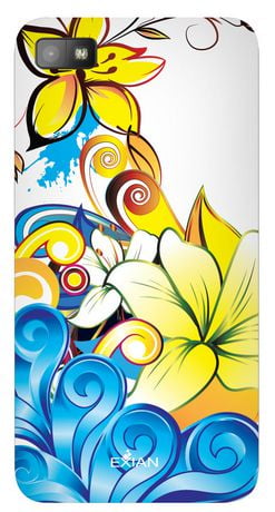 Click here for Exian Case For Blackberry Z10  Floral Pattern - Ye... prices