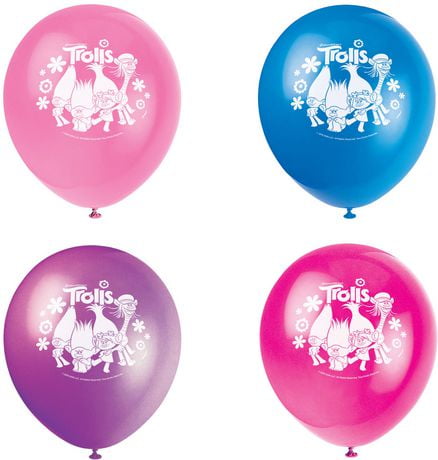 Click here for Unique Party Favors Dreamworks Trolls Balloons Pin... prices