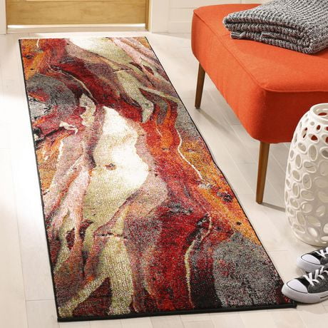 Click here for Safavieh Glacier Aleesha Abstract Area Rug Red / M... prices