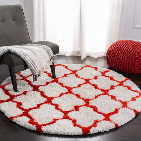 Click here for Safavieh Barcelona Anabelle Geometric Shag Area Ru... prices