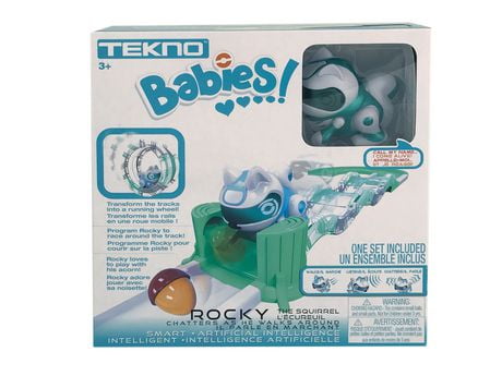 Tekno Robotic Pets Interactive Baby Squirrel Pets Playset - Walmart.ca
