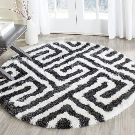 Click here for Safavieh Barcelona Dortha Geometric Shag Area Rug... prices