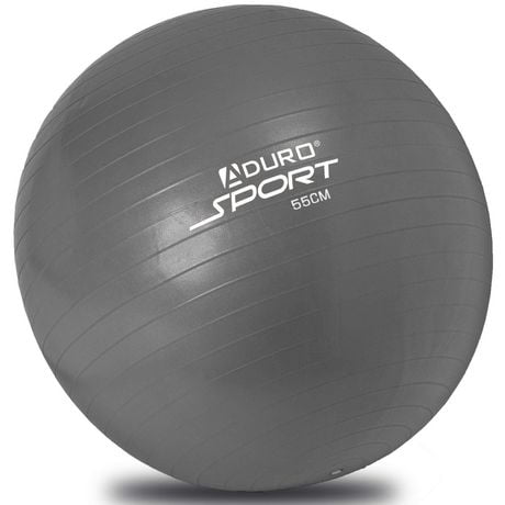 Click here for Aduro Anti-Burst Exercise Ball And Pump Grey Stand... prices