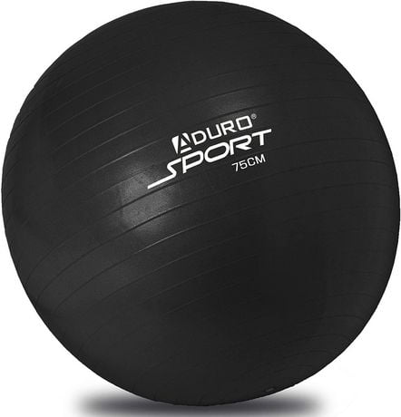Click here for Aduro Anti-Burst Exercise Ball And Pump Black Stan... prices