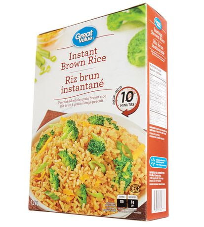 Great Value Instant Whole Grain Brown Rice | Walmart Canada