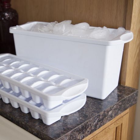 Sterilite White Ice Cube Bin | Walmart Canada