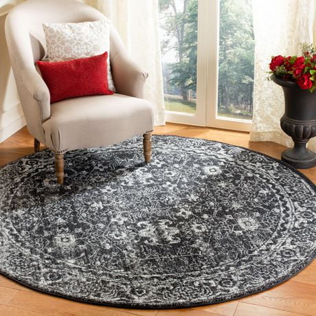 Click here for Safavieh Evoke Denica Traditional Area Rug Charcoa... prices