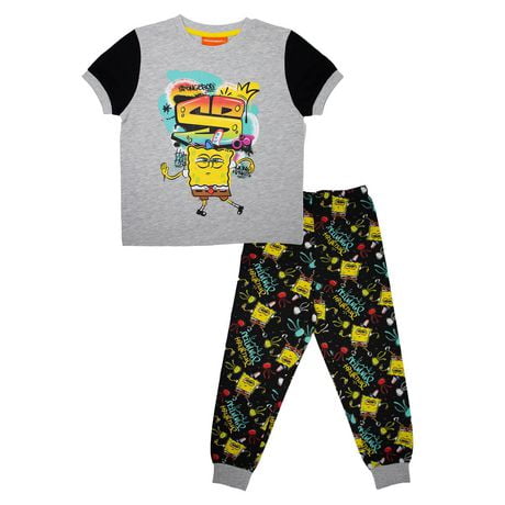 Click here for Spongebob Squarepants Sponge Bob Boys 2-Piece Shor... prices