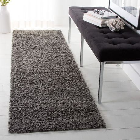 Click here for Safavieh Athens Solid Plush Shag Area Rug Dark Gre... prices