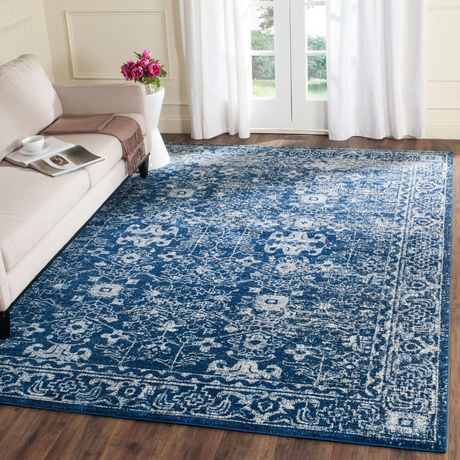 Click here for Safavieh Evoke Denica Traditional Area Rug Navy /... prices
