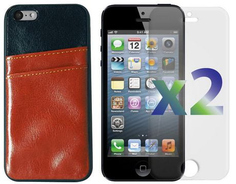 Click here for Exian Case For Iphone Se 5/5S - Leather With Card... prices