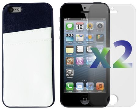 Click here for Exian Case For Iphone Se 5/5S - Leather With Card... prices