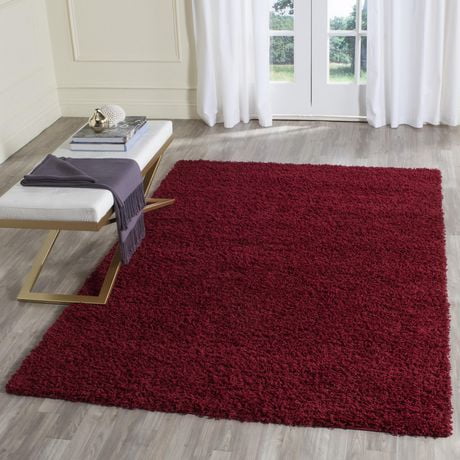 Click here for Safavieh Athens Solid Plush Shag Area Rug Red 9 Ft... prices