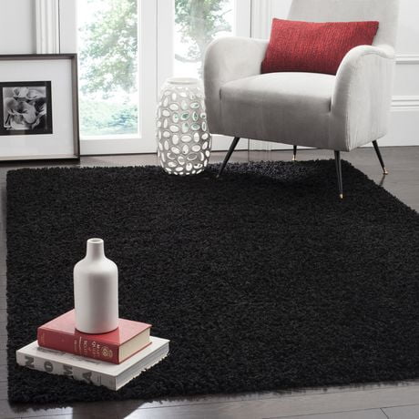 Click here for Safavieh Athens Solid Plush Shag Area Rug Black 3... prices