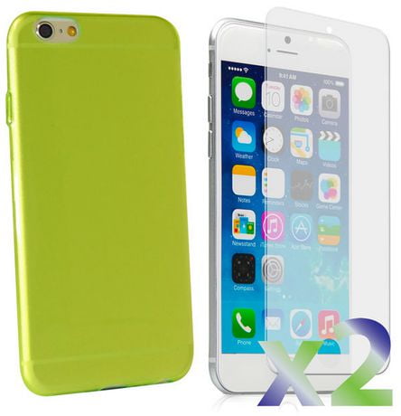 Click here for Exian Transparent Case For Iphone 6 Green prices