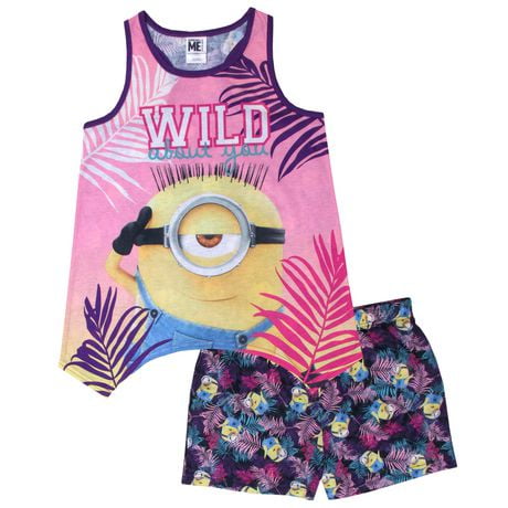 Minions Minion Girls Pyjama 2-Pieces Set | Walmart Canada