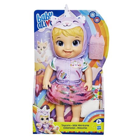 Click here for Baby Alive Tinycorns Doll  Unicorn Multi prices