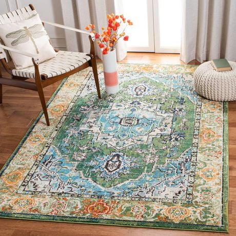 Click here for Safavieh Monaco Vivyan Traditional Area Rug Green... prices