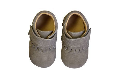Click here for Rose Et Chocolat Baby Moccasinz Grey 0-3M prices