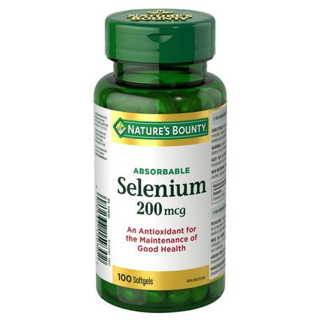 Nature's Bounty Selenium - Walmart.ca