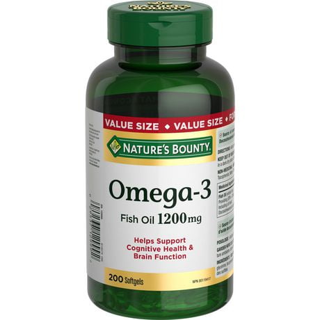 Omega 3 Fish Oil & Fish Oil Supplements | Walmart Canada