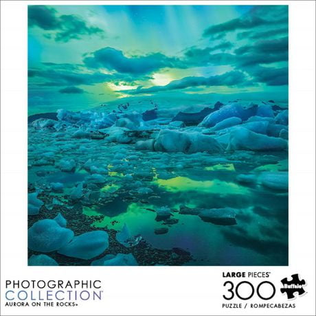 Buffalo Games - Photographic Collection - Aurora on the Rocks - 300 ...