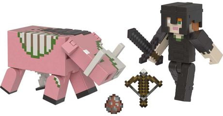 Minecraft Toys, 2-Pack of Action Figures Alex and Zoglin - Walmart.ca