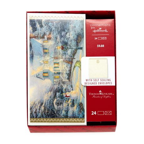 Hallmark Thomas Kinkade Pathway Victorian Boxed Cards (Walmart ...