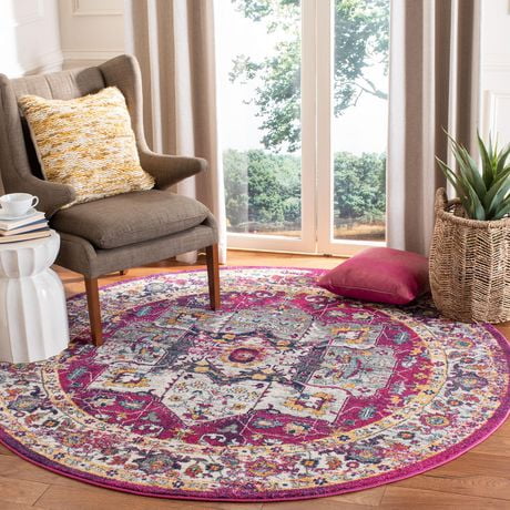 Click here for Safavieh Evoke Westley Traditional Area Rug Fuchsi... prices