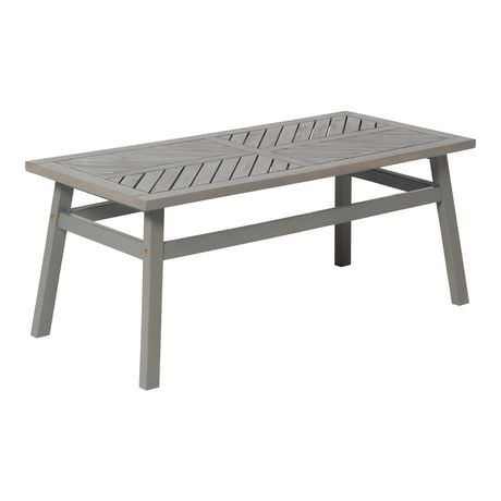 Click here for Manor Park Vincent Outdoor Chevron Coffee Table -... prices