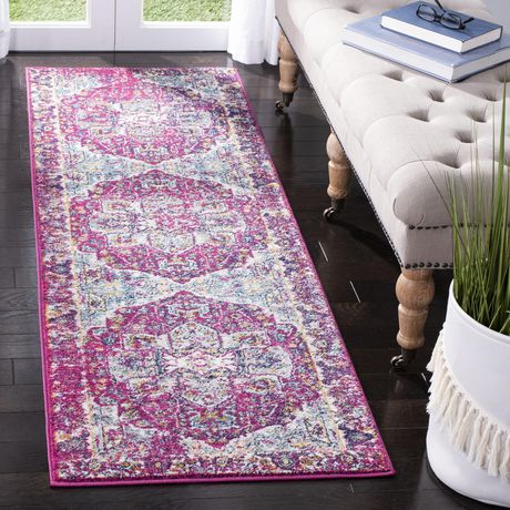 Click here for Safavieh Evoke Westley Traditional Area Rug Fuchsi... prices