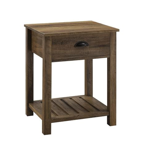Click here for Manor Park 18 Country Single Drawer Side Table - R... prices