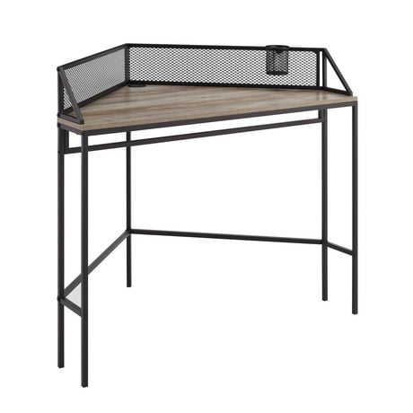Click here for Manor Park 42 Industrial Corner Desk - Grey Wash G... prices
