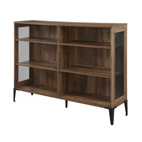 Click here for Manor Park 52 Mesh Side Industrial Bookshelf - Rec... prices