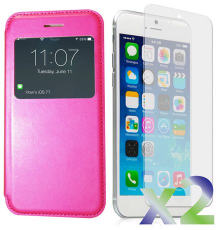 Click here for Exian Flip Case With Call Access Window For Iphone... prices