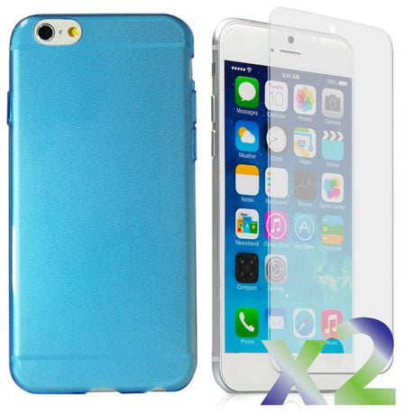 Click here for Exian Transparent Case For Iphone 6 Plus Blue prices