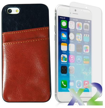 Click here for Exian Leather Case With Card Slots For Iphone 6 Pl... prices