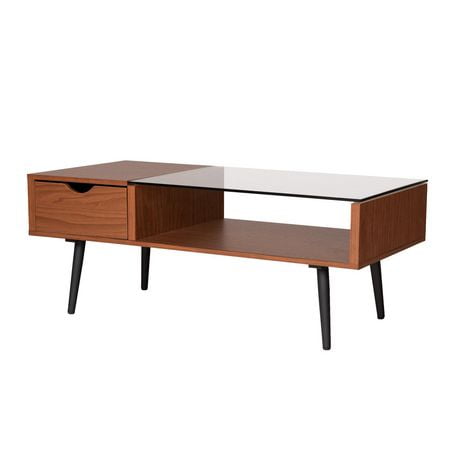 Click here for Manor Park 42 Mid Century Modern Wood And Glass Co... prices