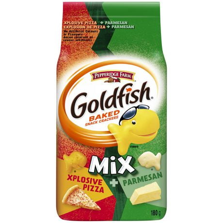 Goldfish Mix Explosive Pizza and Parmesan Crackers | Walmart Canada
