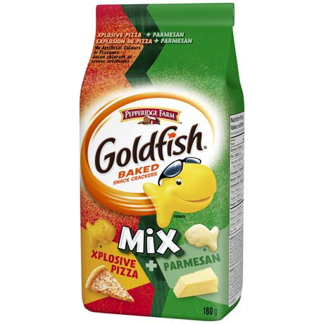 Goldfish Mix Explosive Pizza and Parmesan Crackers | Walmart Canada
