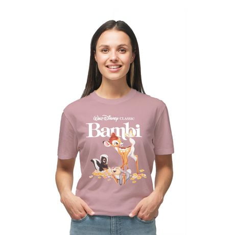 Disney Bambi Ladies Classic Short Sleeve T-Shirt | Walmart Canada
