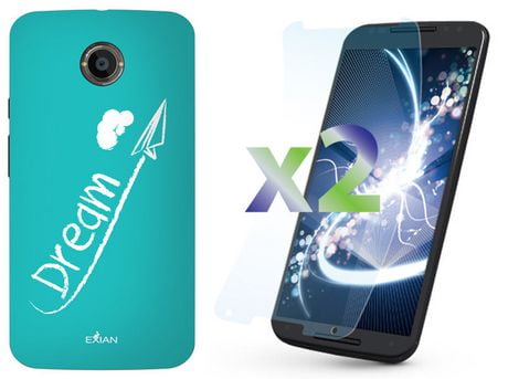 Click here for Exian Case For Moto X2  Dream White - Teal Teal prices