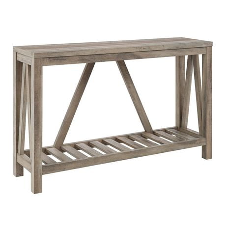 Click here for Manor Park 52 Modern Farmhouse Entryway Table - Gr... prices