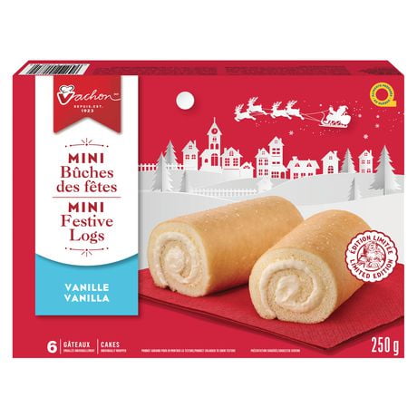 Vachon® Mini Festive Logs Vanilla Cakes - Walmart.ca