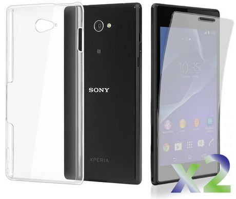 Click here for Exian Transparent Case For Xperia M2 - Clear Clear prices