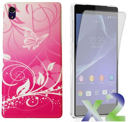 Click here for Exian Case For Xperia Z2  Butterflies And Flowers... prices